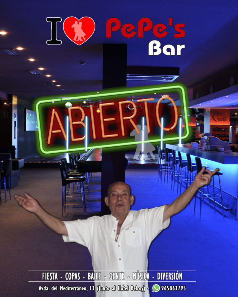 ¡Ya estamos abiertos! | PEPE'S BAR